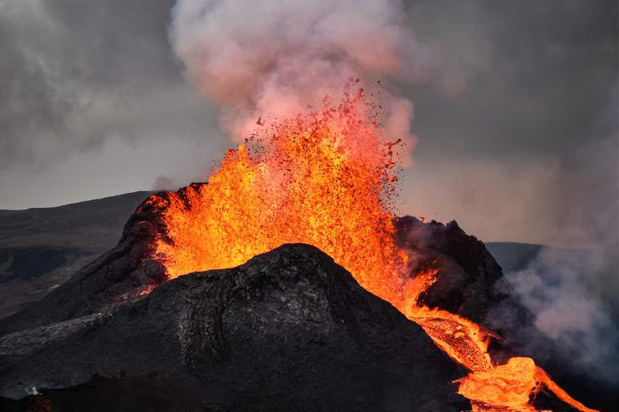 Vulkanen in IJsland - NORDIC